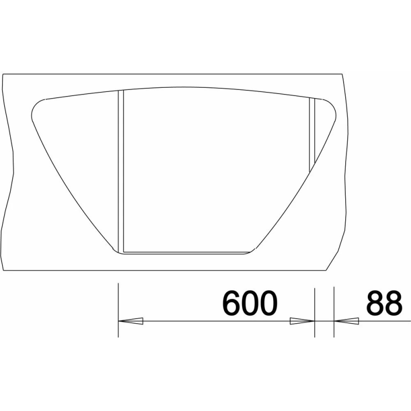 Edelstahl-Spülbecken Blanco TIPO 8 S