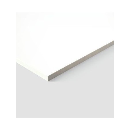 Kompakte Arbeitsplatte Solid Alpinweiß (Kern weiß) / W1101/ST76